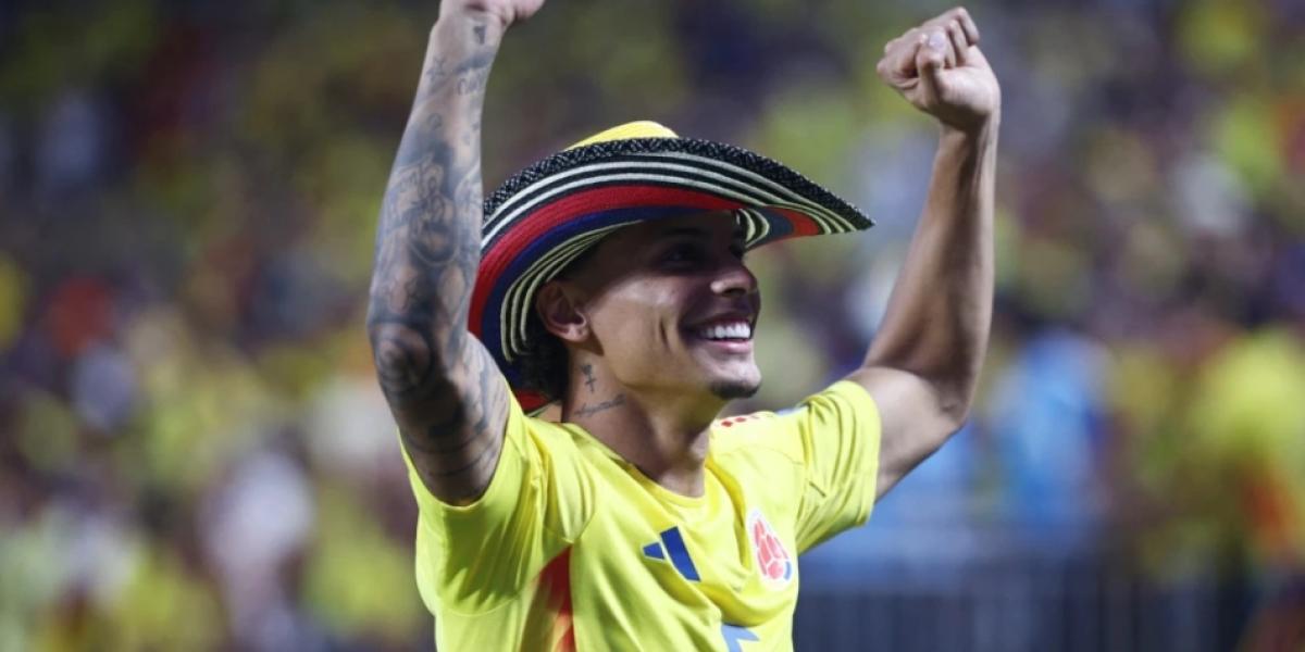 Richard Ríos se puso sentimental tras la clasificación de Colombia a la ...