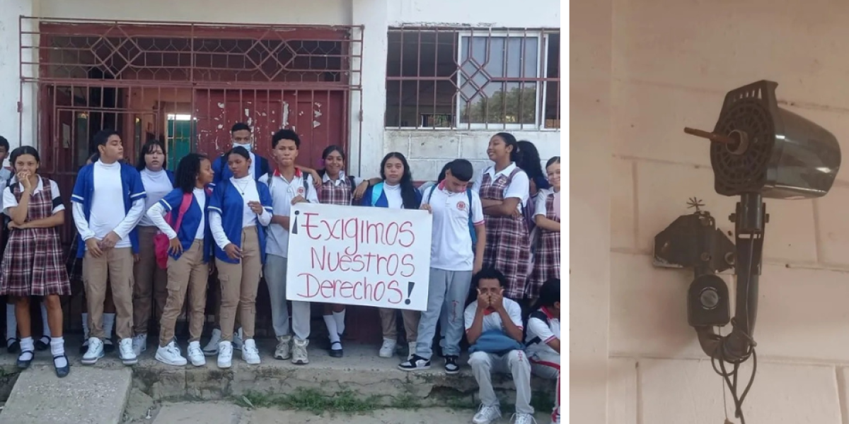 Atlántico : los ladrones se llevaron las acometidas eléctricas y ...