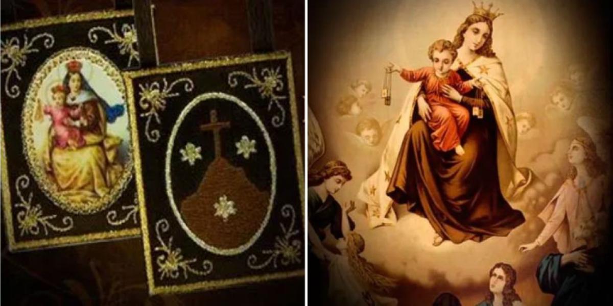 ¿Qué es y cómo se originó el escapulario de la Virgen del Carmen?