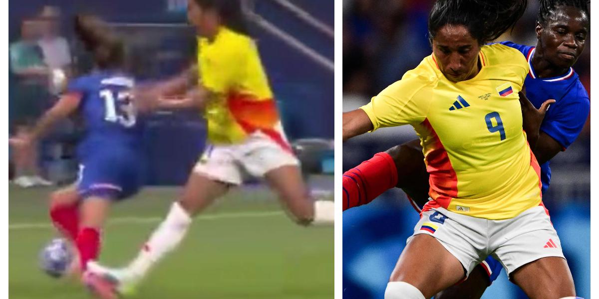 Mayra Ramírez, expulsada en la derrota de Colombia contra Francia en ...