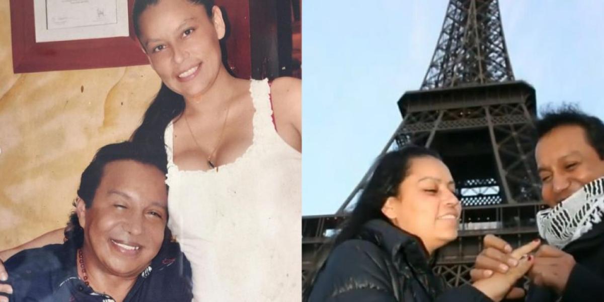 Seguidores de Diomedes Díaz recordaron su visita a París con su última ...
