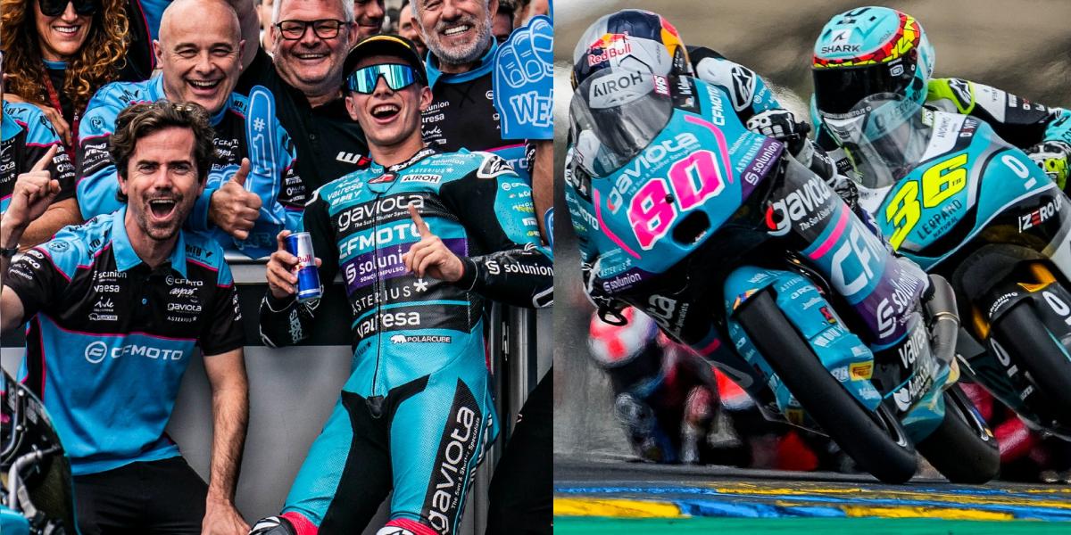 David Alonso, insaciable en Moto3: estrenó su título conquistando el GP ...
