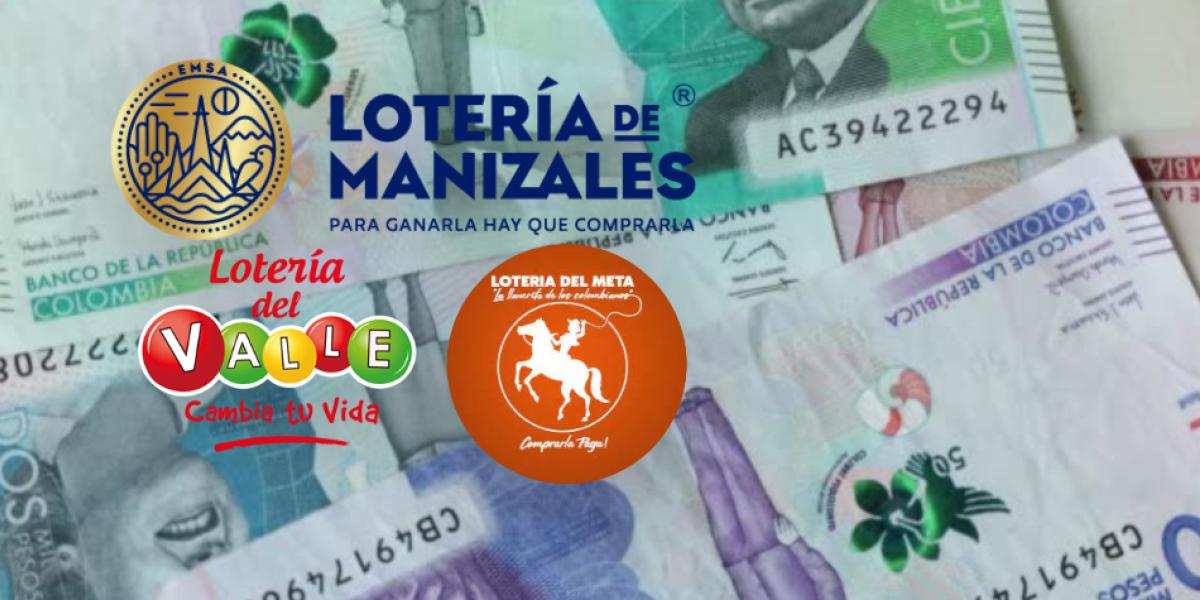 Lotería De Manizales Valle Y Meta Conozca Los Resultados Y Números