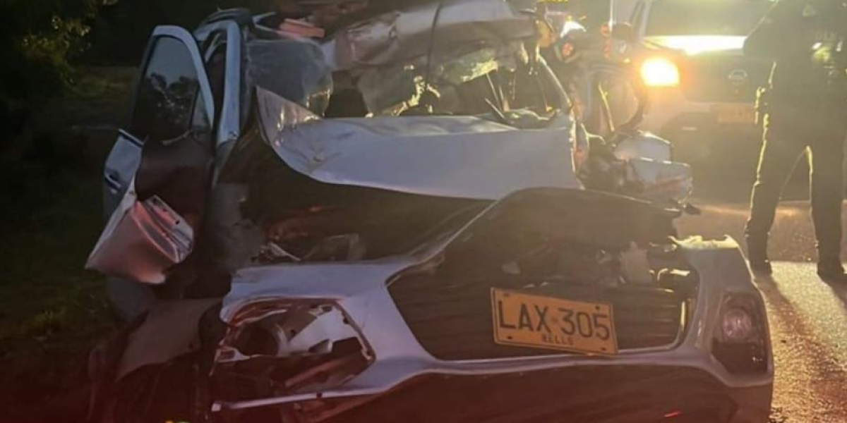 El violento accidente de tránsito en Palmar de Varela, Atlántico,