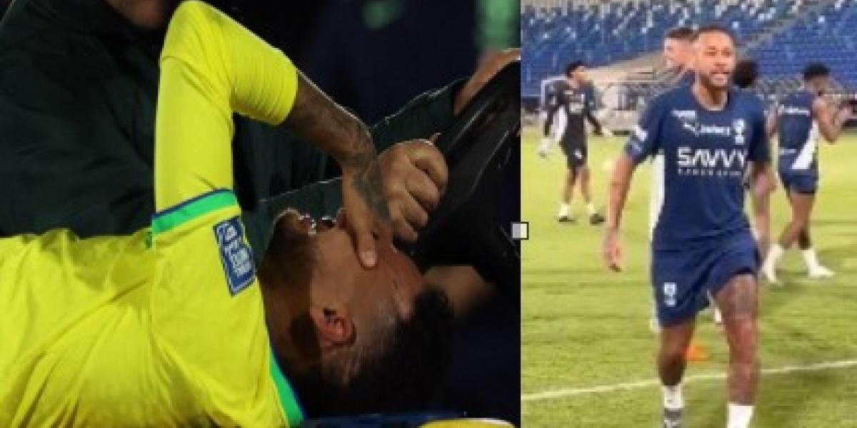 Video | Neymar está de vuelta, vea el golazo y las sensacionales jugadas en el entrenamiento del ...