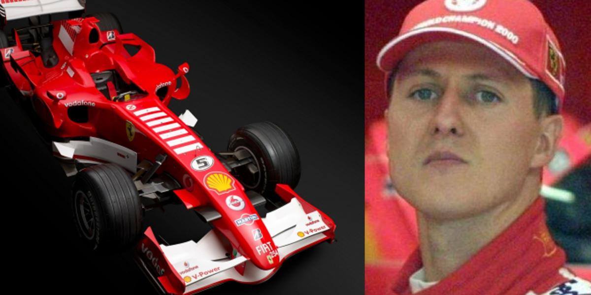 A la venta el último Ferrari que manejó Michael Schumacher en Fórmula 1 ...