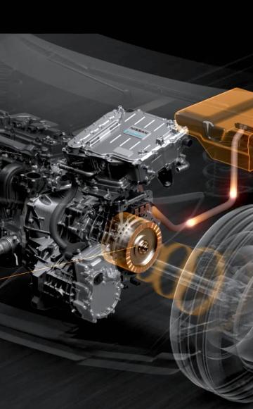 Nissan e-POWER: nuevo sistema de motorización eléctrico.