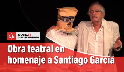 Obra de César Badillo y Hernando Forero en homenaje a Santiago García