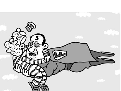 Super-Barbosa - Caricatura de Matador