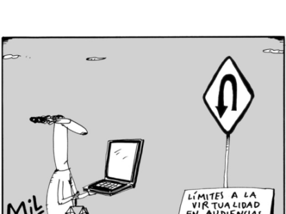 Caricatura de Mil: Retroceso