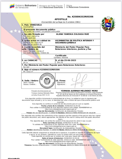 Así puede apostillar documentos colombianos: precios y lugares disponibles