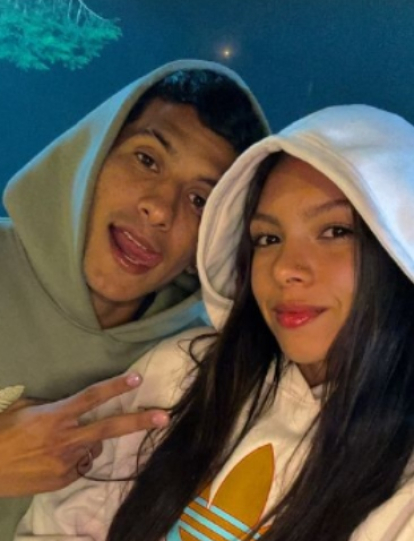 Él es el novio de Luisa Agudelo, arquera de la Selección Colombia femenina