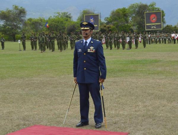 Comandante de las Fuerzas Especiales general Pedro Sánchez