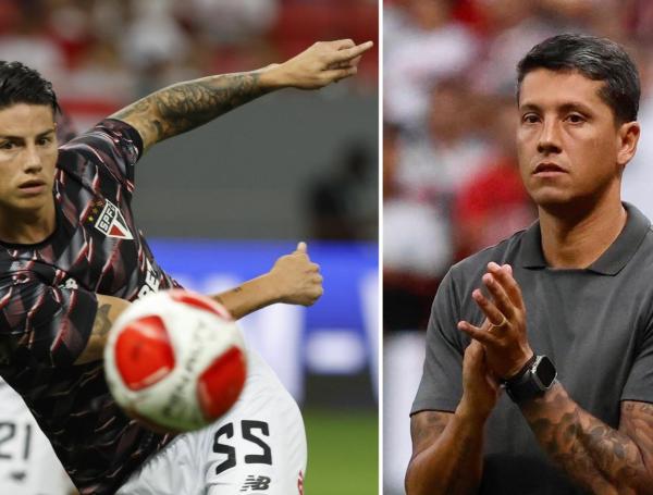 James Rodríguez no convence: mala nota en Sao Paulo tras juego opaco ...