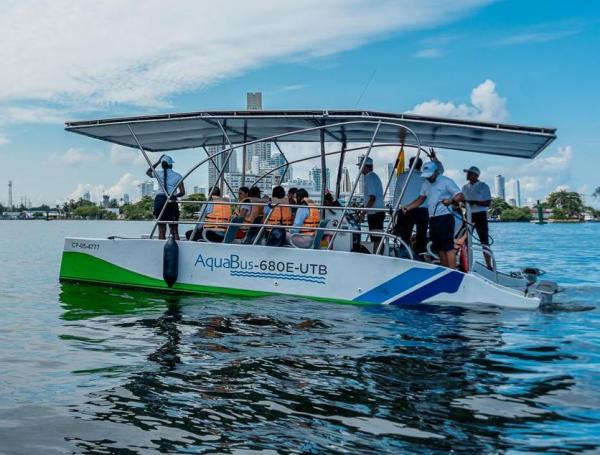 Aquabus-e hecho por la U Tecnológica de Bolívar: novedosa propuesta ...