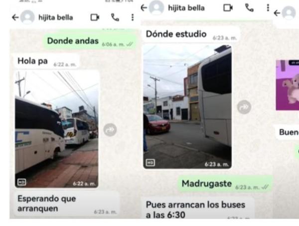Papá de estudiante que murió en accidente en La Mesa mostró chat con su ...