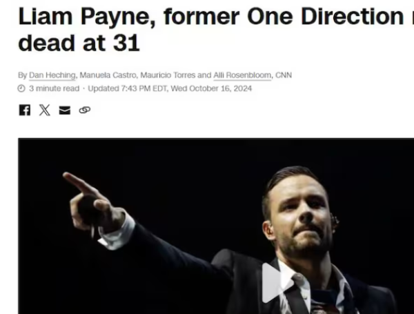 Así registraron los medios internacionales la muerte de Liam Payne ...
