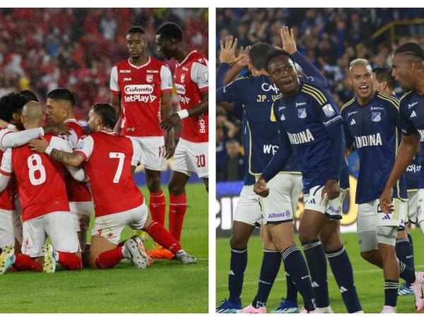 Santa Fe vs. Millonarios, en problemas: ¿el clásico capitalino del ...