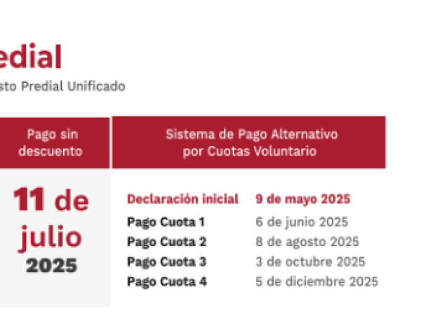 Pago del impuesto predial en cuotas en Bogotá para este 2025; pilas a las fechas y detalles ...