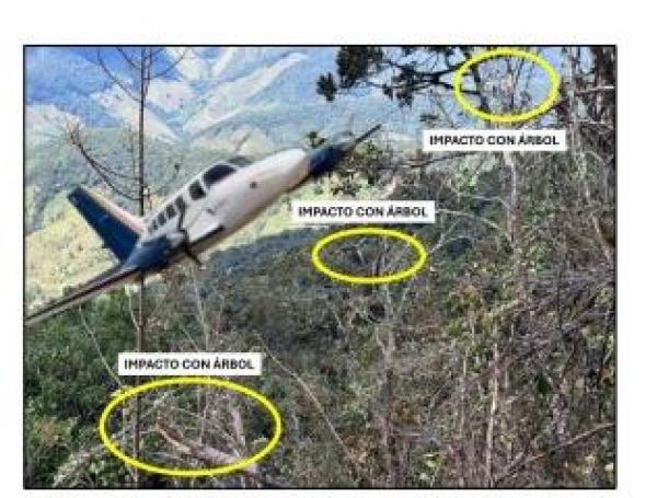 Aeronáutica reveló imágenes inéditas y detalles del accidente de avioneta en Urrao, Antioquia ...