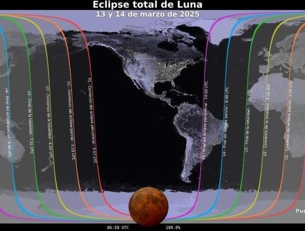 Eclipse total de Luna: conozca la hora a la que comenzará en Colombia y otros detalles del ...
