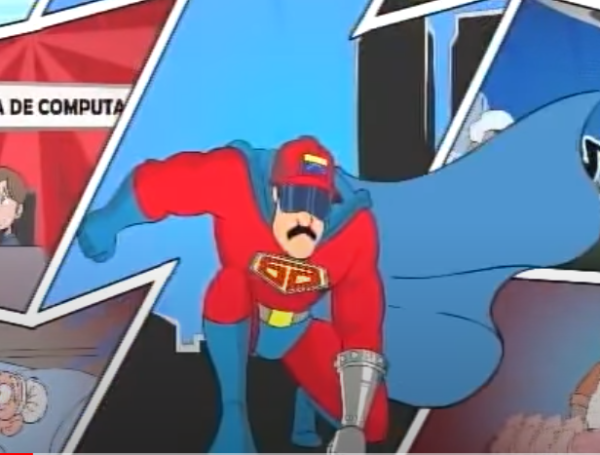 Video: Caricatura muestra a Maduro como el ‘Superman’ de Venezuela