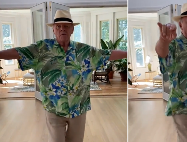 El actor Anthony Hopkins deja las cámaras y triunfa en TikTok a los 86 años