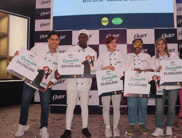 Los ‘Sabores de Colombia’ que fueron premiados en el Reto Oster