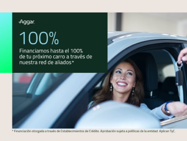 Aggar, la empresa que lo ayuda a cumplir su sueño de tener carro propio