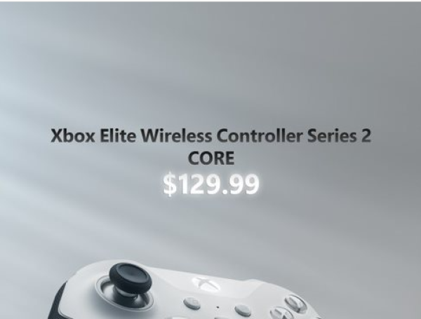 Xbox Elite Series 2 Core blanco: características y precio en Colombia
