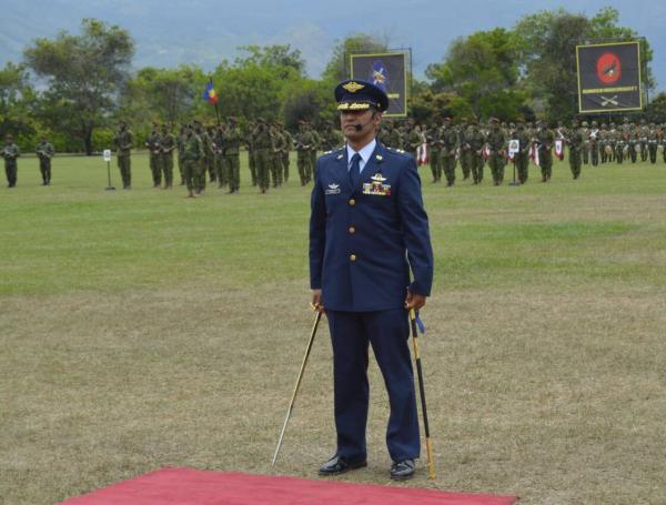 Comandante de las Fuerzas Especiales general Pedro Sánchez