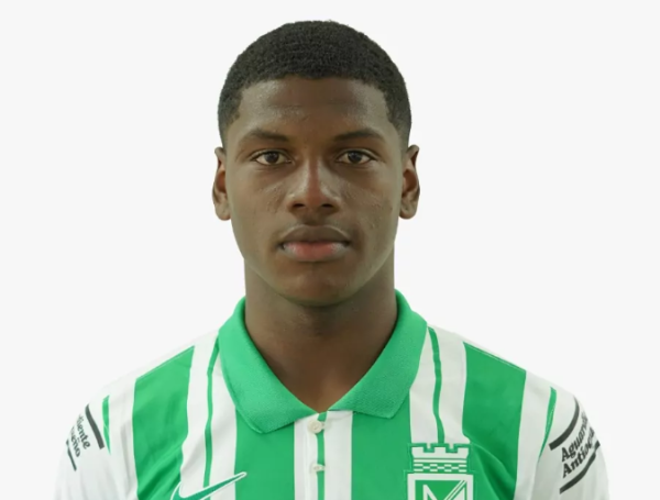 Óscar Perea, Atlético Nacional, en ranking de promesas de The Guardian