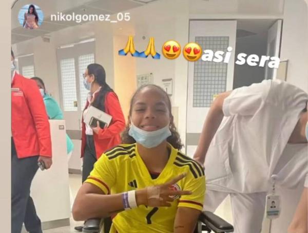 Gisela Robledo: mensaje de su novia influencer por lesión de ligamentos