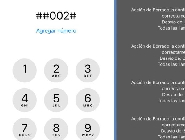 ¿Qué pasa al marcar ##002# en su celular?
