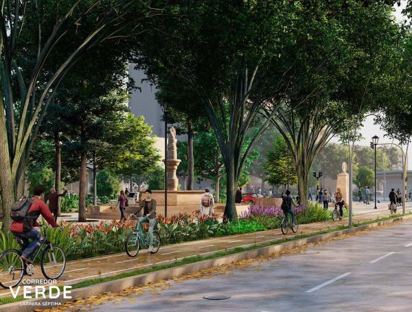 Corredor verde: fotos de cómo se verá Bogotá cuando esté inaugurado