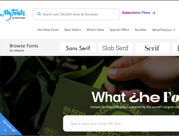 ¿Cómo identifico el tipo de fuente utilizada en un texto o una imagen?