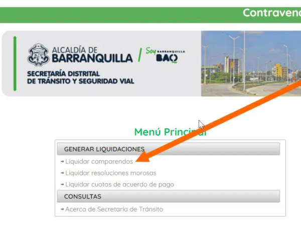 ¿Cómo consultar si tengo multas o comparendos en el SIMIT Barranquilla?