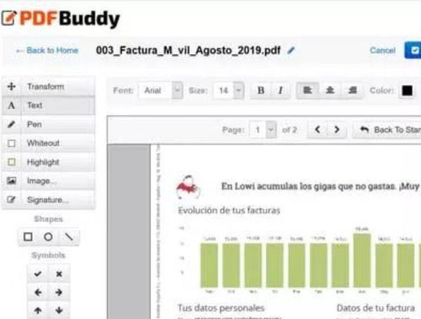 Programas para editar PDF en línea