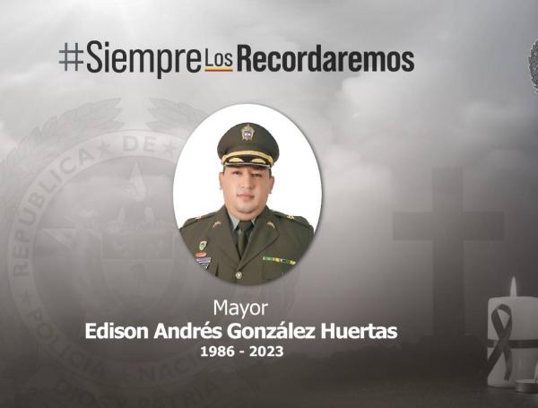 El Tarra Francotirador Asesinó A Édison González Comandante De Policía 9491
