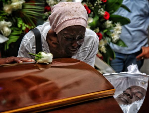 Tristeza y dolor en el sepelio de Elmer Abonía, alcalde de Guachené