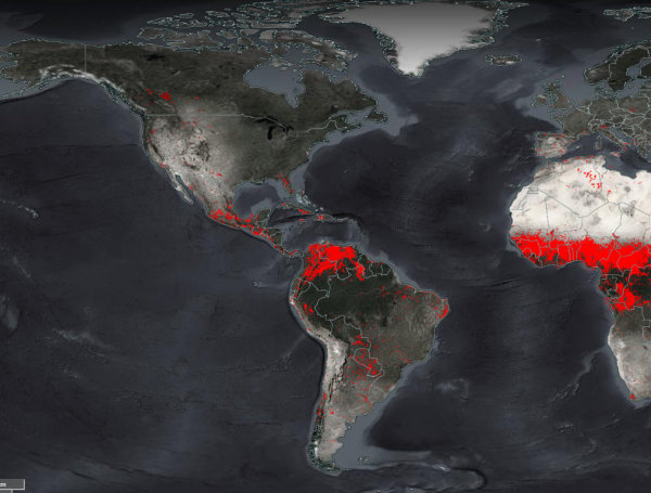 Mapa de la nasa de los incendios en Colombia: reporte satelital de la emergencia
