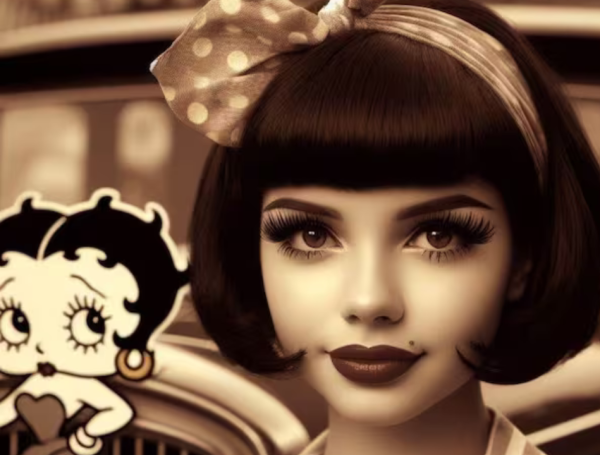 Así se vería Betty Boop en la vida real, según la inteligencia artificial