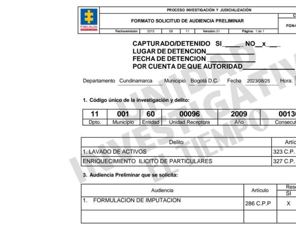 Guillo Ángel: citación a imputación a piloto vinculado al clan Ochoa