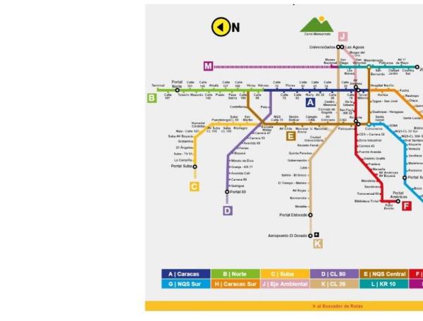 Transmilenio: el mapa que necesita para conocer todas las estaciones