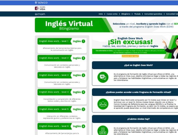 SENA, cursos de inglés gratis y virtual, estas son las opciones y cómo ...