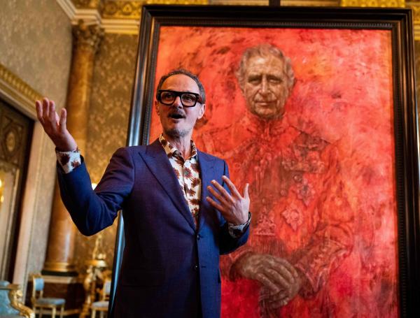 Rey Carlos III: Palacio de Buckingham revela el primer retrato oficial de la coronación