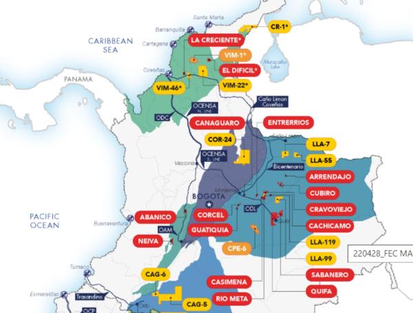 Petrolera Frontera Energy estudia la venta total o parcial de algunos ...