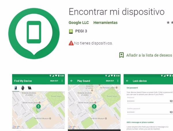 Actualización de 'Encontrar mi dispositivo': Google introduce inicio ...