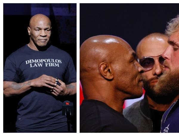 Pelea entre Mike Tyson y Jake Paul se calienta con un tenso cara a cara ...