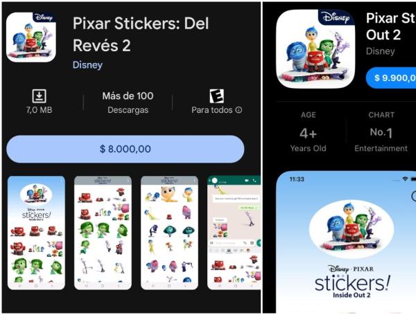 Así puede obtener el paquete de 'stickers' de 'Intensamente 2' para ...